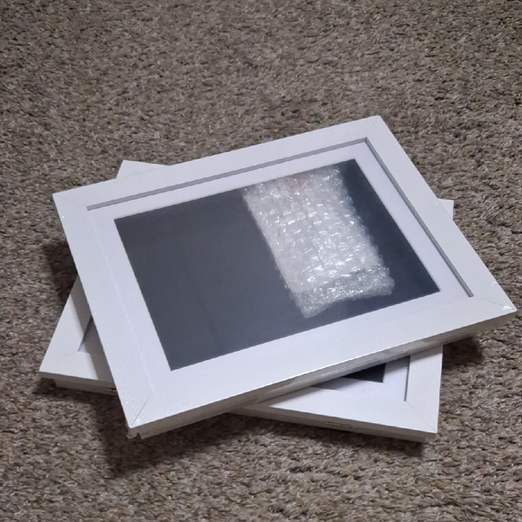Wall Decor | Nwot Sealed White Thicker Picture Frames Set Of 2 | Poshmark